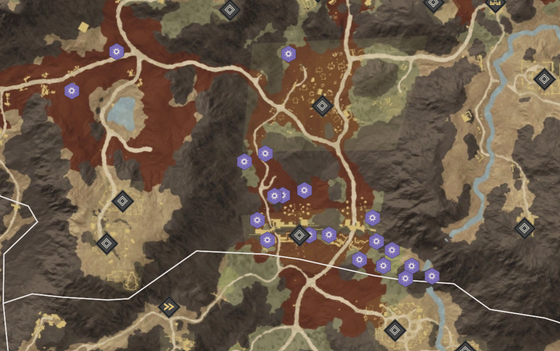 New World: Where to find Lifejewel for Life Motes & Gleaming Lodestones ...