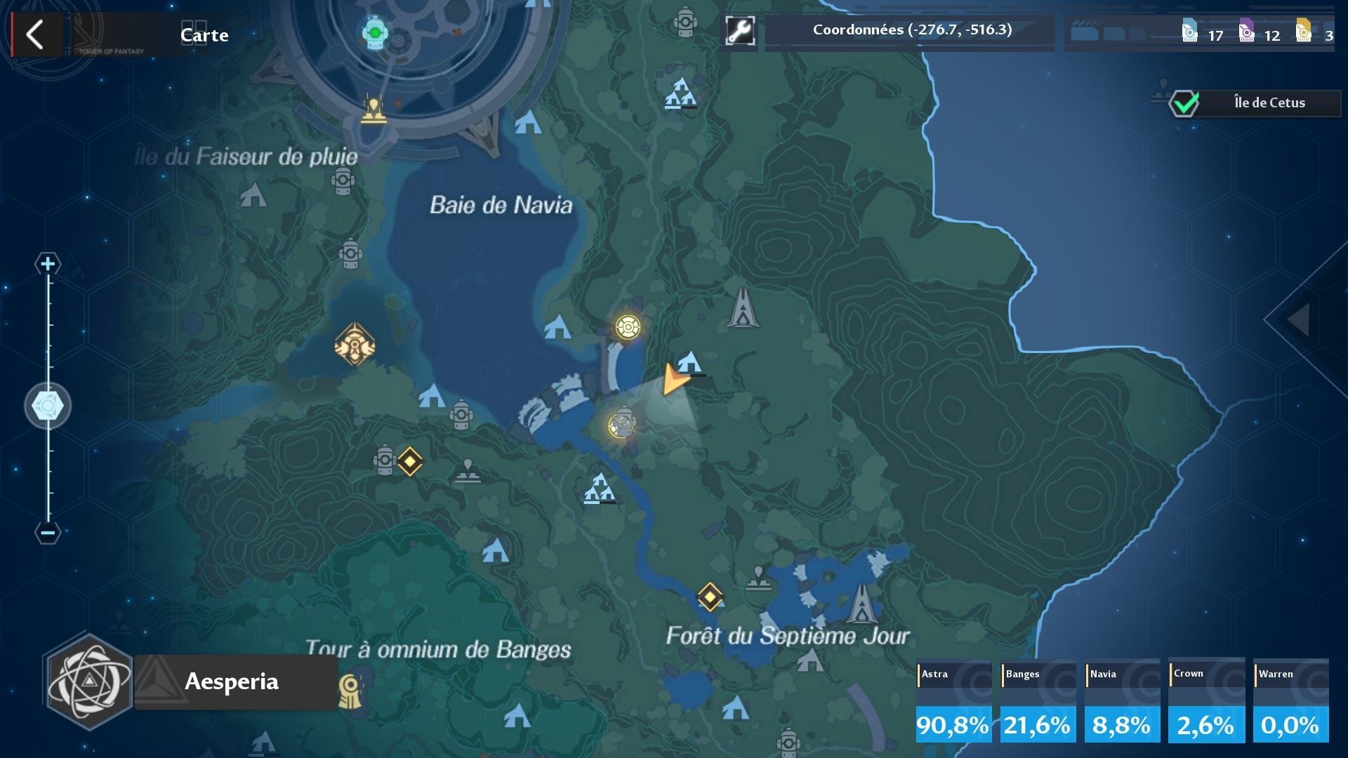 Constellation Tower of Fantasy: Location and walkthrough of all ...