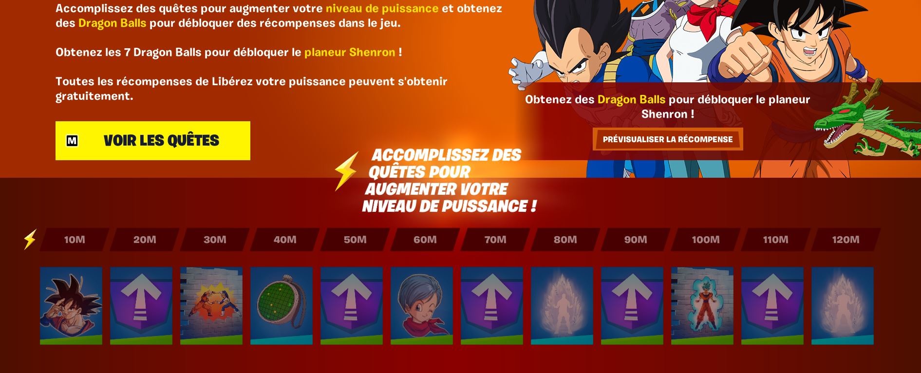 Fortnite x Dragon Ball: how to get the free Shenron glider? - Millenium
