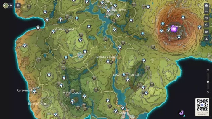 Genshin Impact 3.0: All Sumeru Chests, Locations, and Locations - Millenium