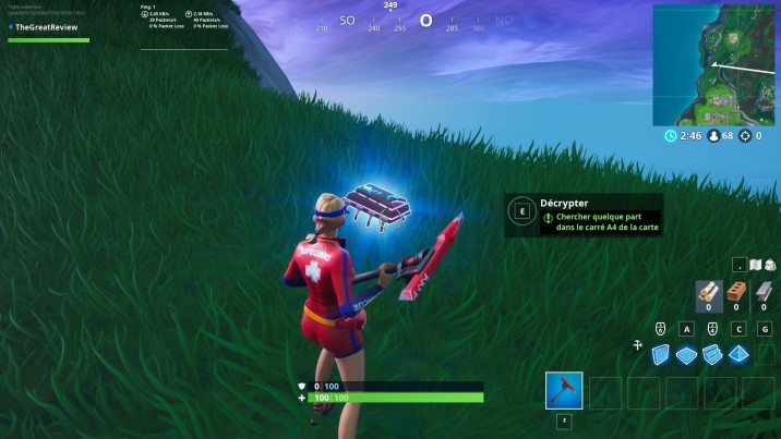 Fortnite: Fortbyte 27, decryption, location, map A4 - Millenium