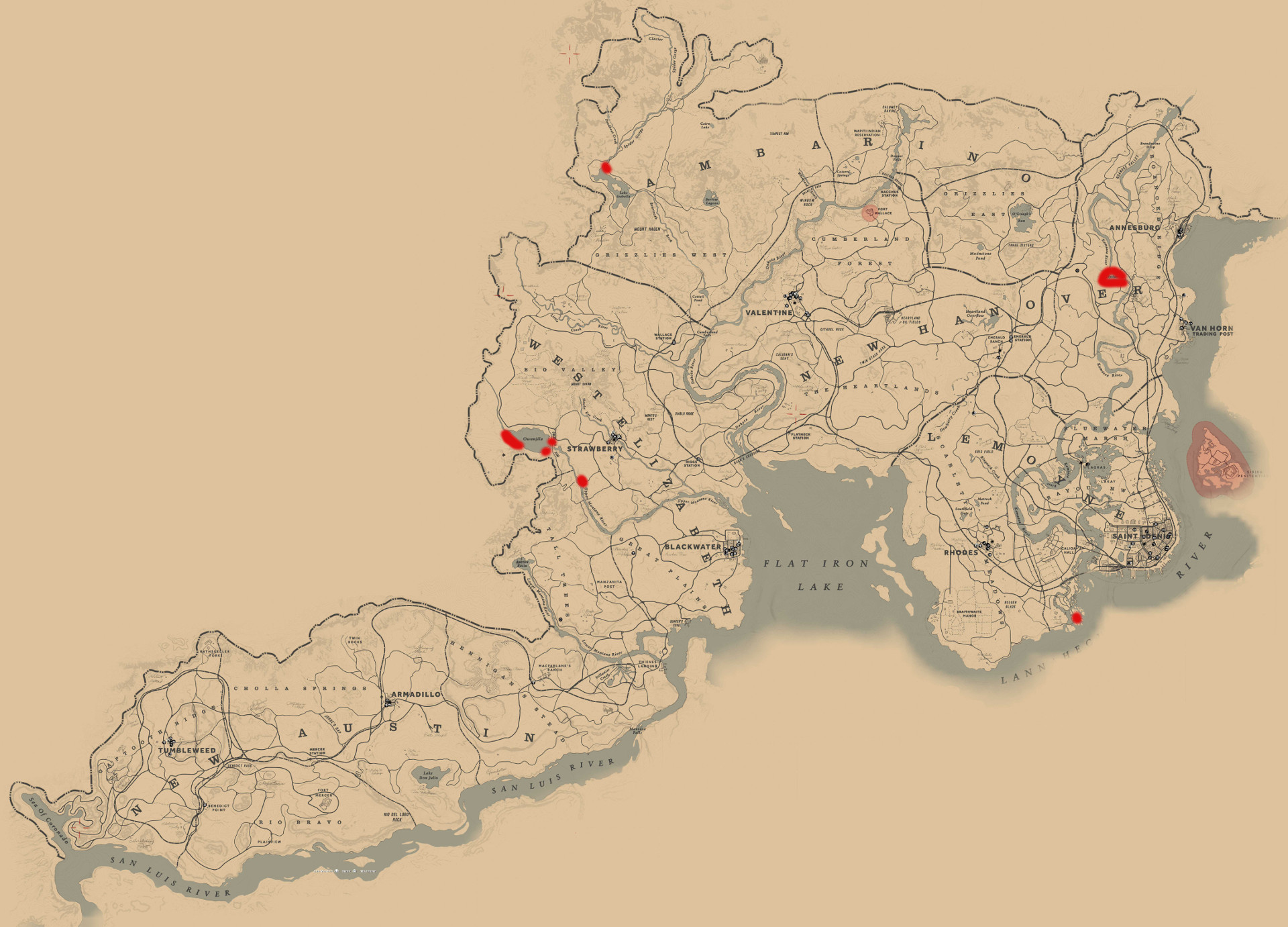 Beaver Red Dead Redemption 2 Guide: Beaver, position - Millenium