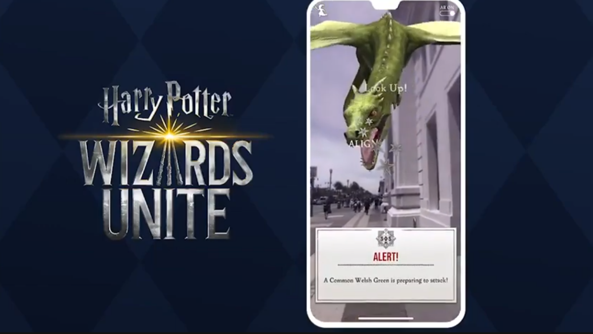 Harry Potter Wizards Unite: How to catch Dragons - Millenium