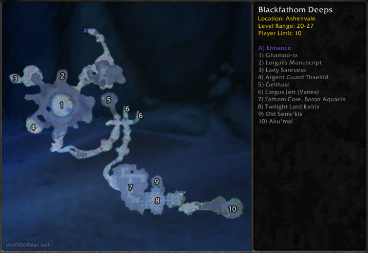 WoW Classic: Blackfathom Deeps Dungeon Guide - Millenium
