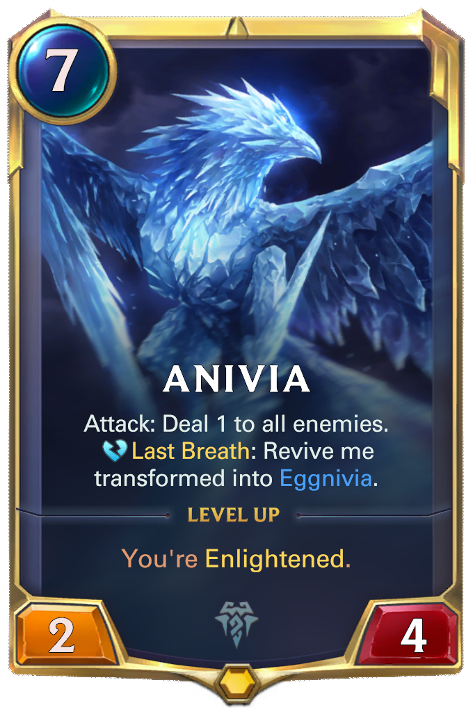 LoL, Legends of Runeterra, LoR: new card reveal — Anivia, Freljord ...