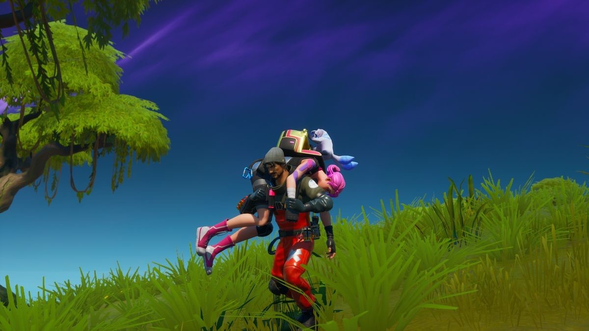 One of Fortnite "New World" challenge is about carrying a knocked ...