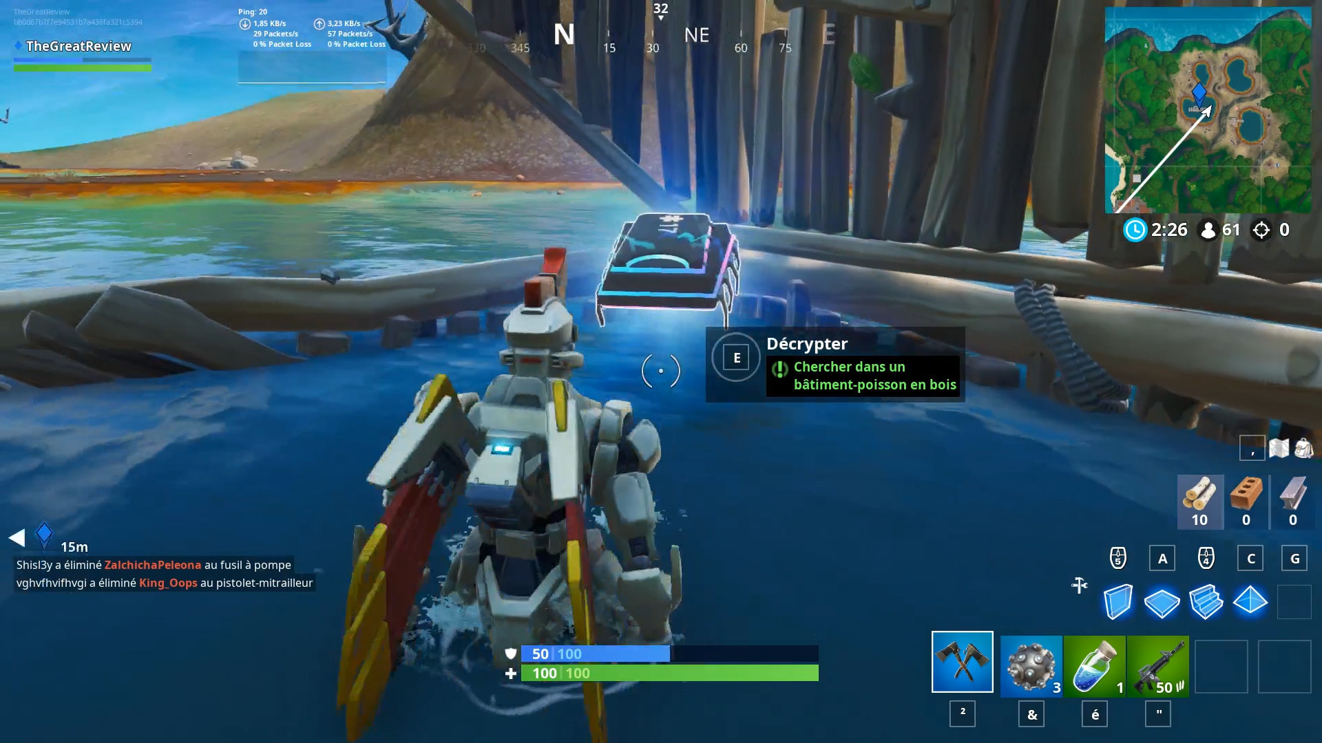 Fortnite: Fortbyte 17, decryption, location, wooden fish building ...