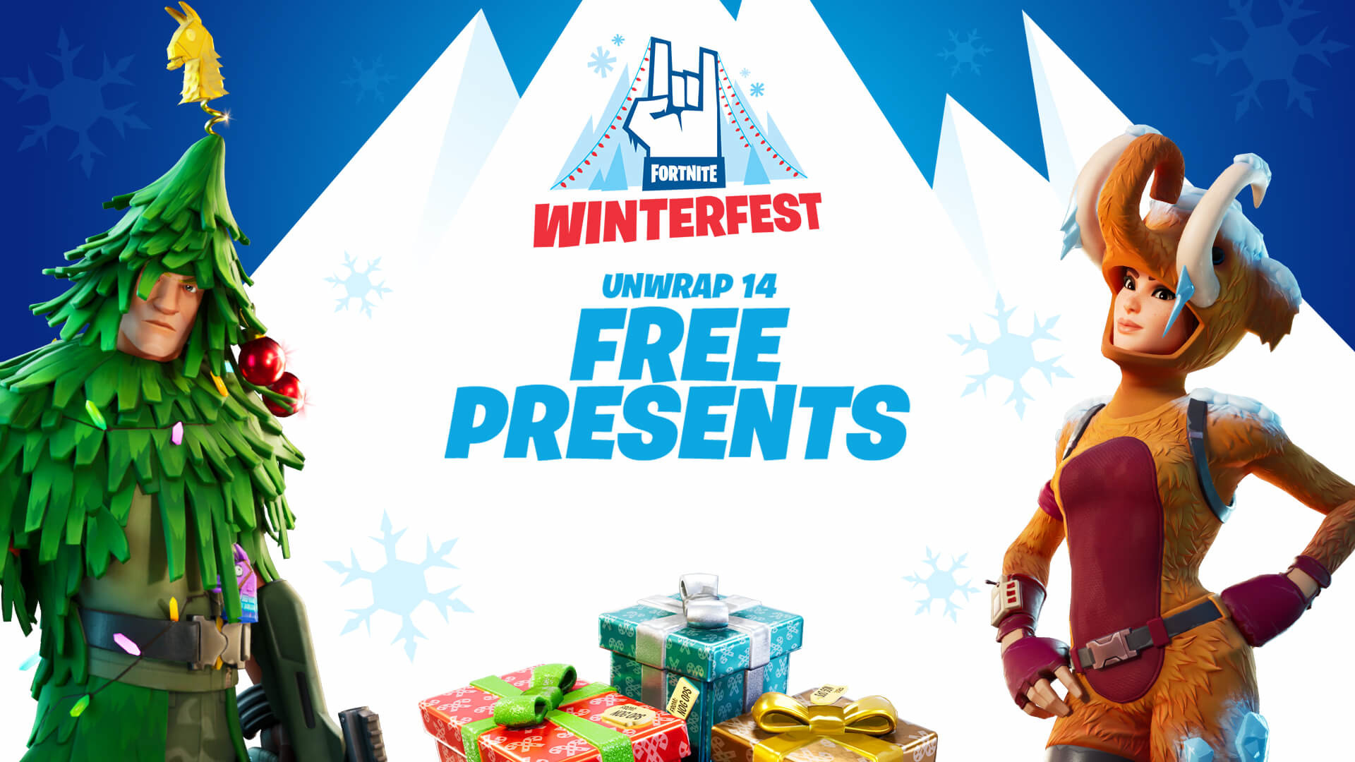 Fortnite Winterfest: All presents you can open in the Lodge - Millenium
