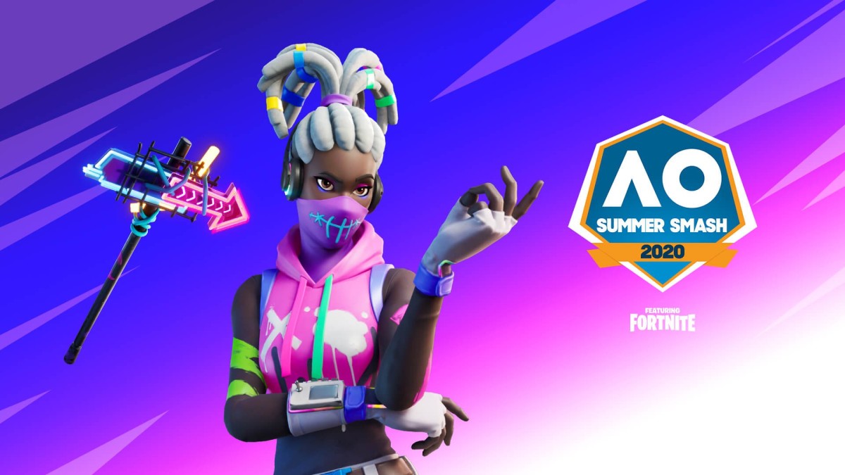 Fortnite Summer Smash exclusive skin, Australian Open - Millenium