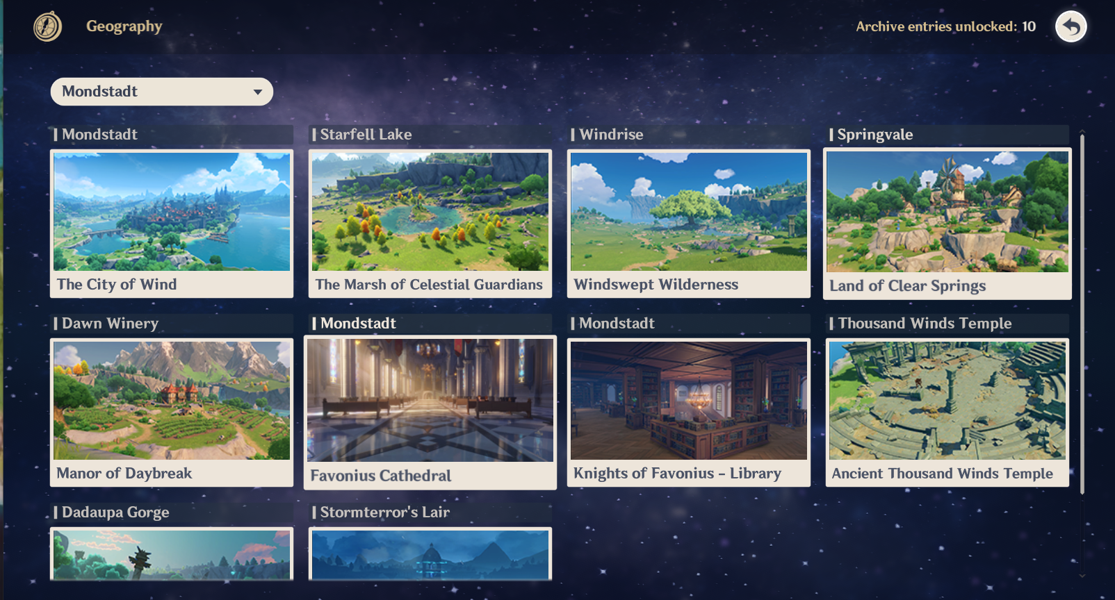 Genshin Impact: Viewpoints locations guide - Millenium