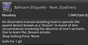 FFXIV 5.41 How to get the Broom Emote Guide - Millenium