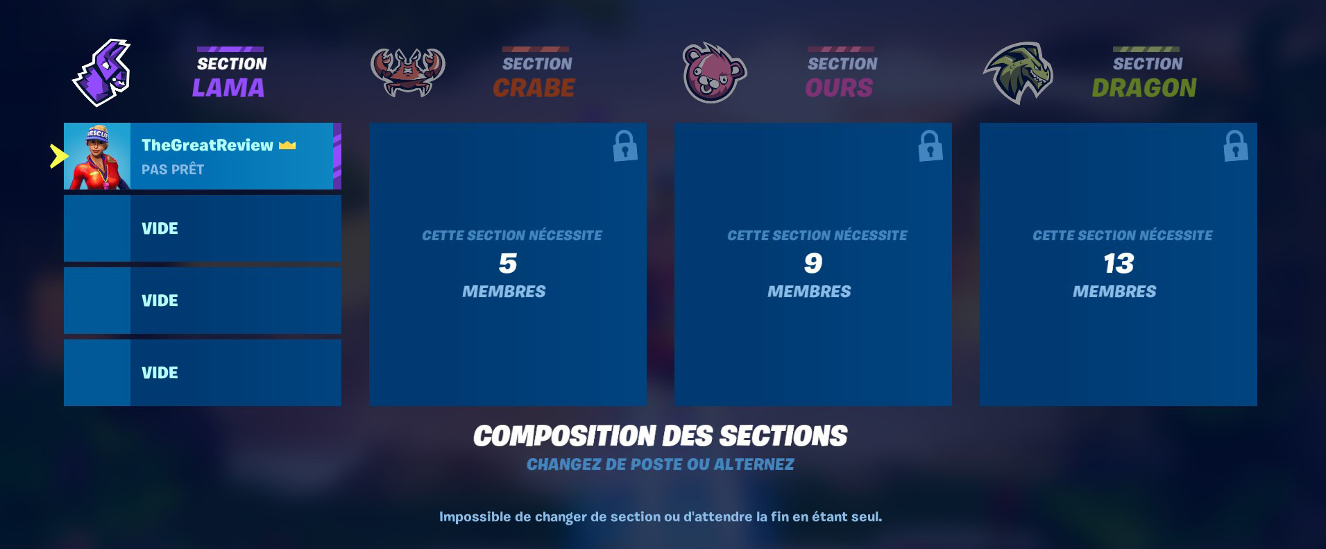 Fortnite: it is possible to create groups of 16 players - Millenium