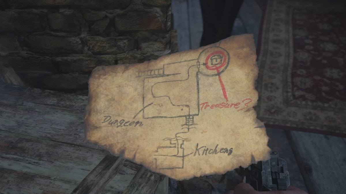 Resident Evil Village: Where to find the Castle Dimtrescu treasure map ...