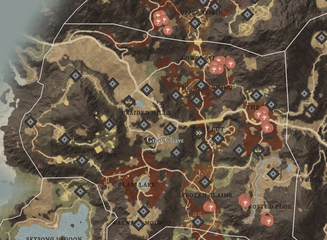 Where to find Wyrdwood for Wyrdwood Planks in New World - Millenium