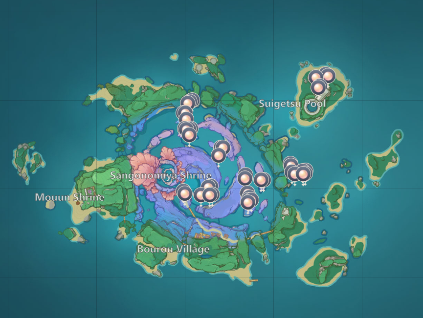 How to farm Sango Pearl in Genshin Impact - Millenium