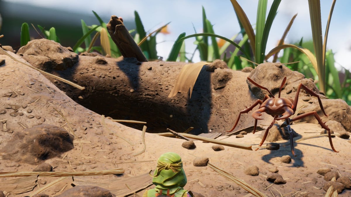 Grounded red anthill: Position and how to enter? - Millenium