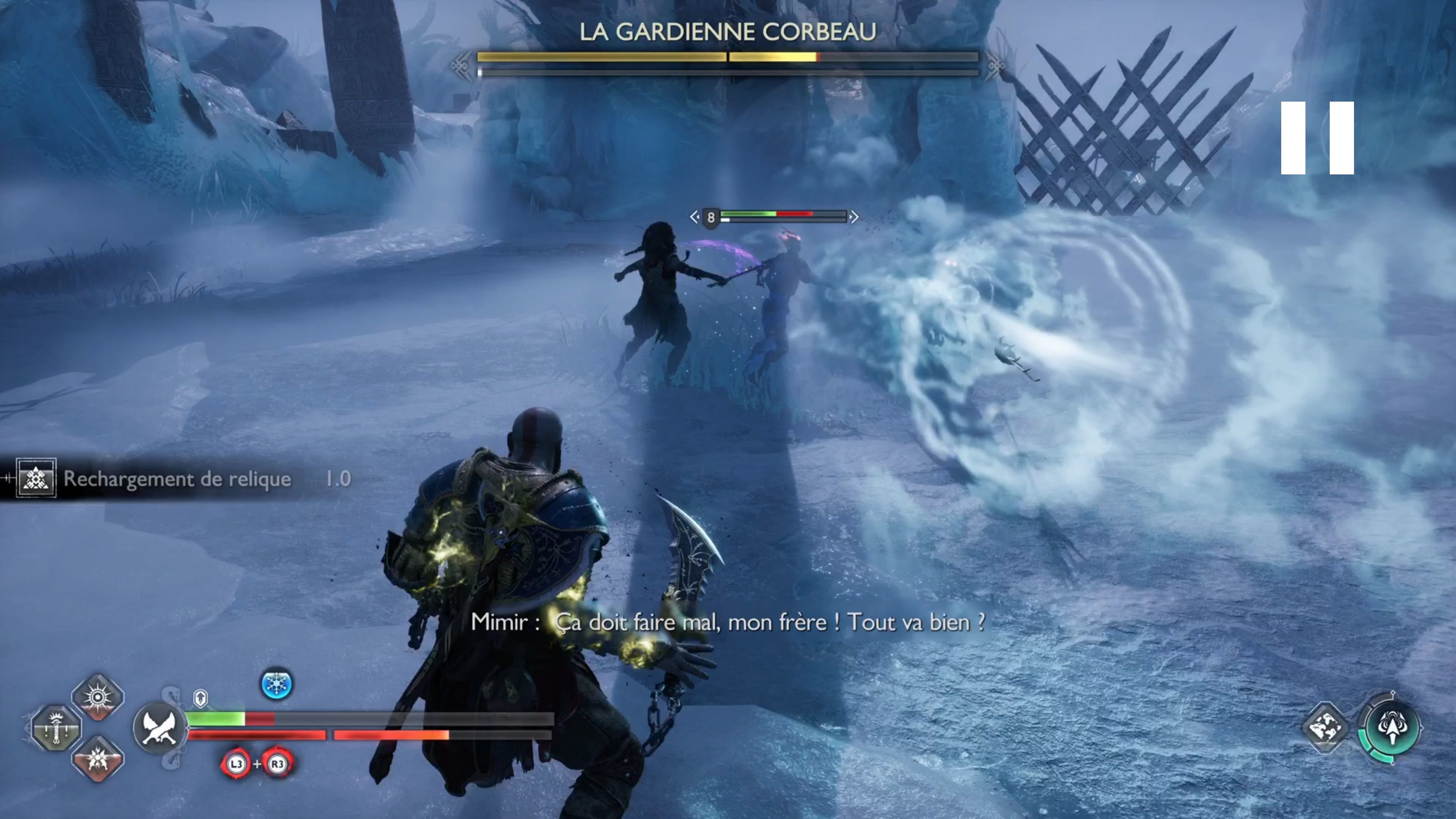 God of War Ragnarok Raven Keeper: How to summon and beat this Niflheim ...