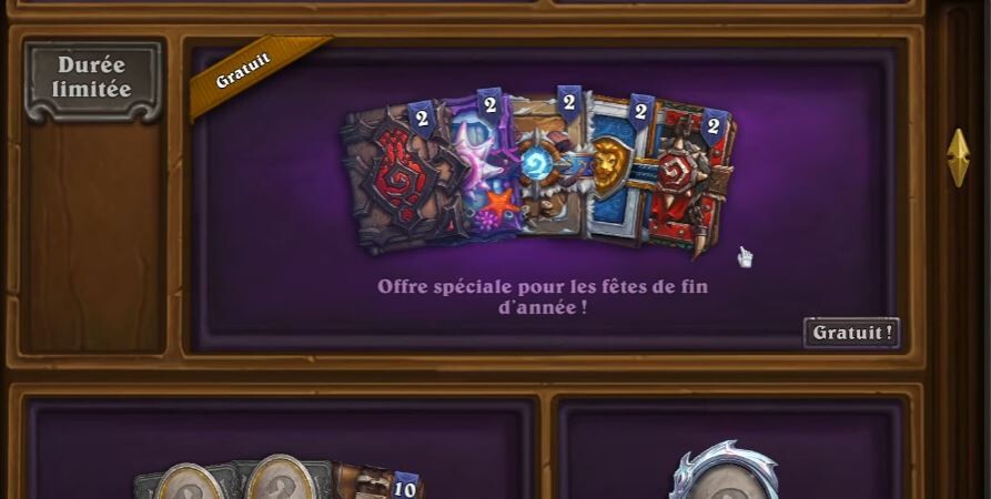 Hearthstone: 10 free card packs are to be collected as Christmas ...