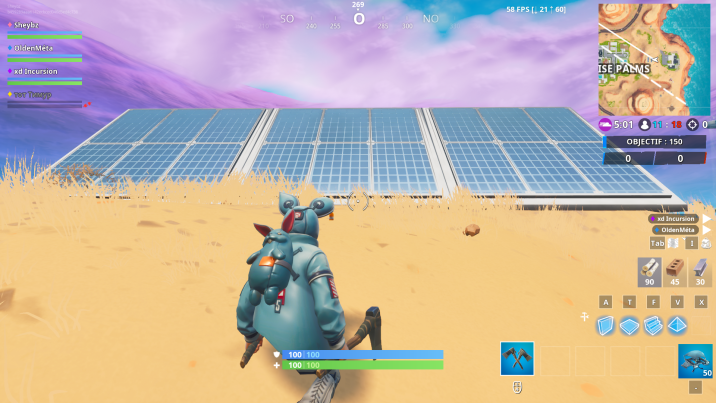 Fortnite: visit a solar array in the snow, desert, and the jungle ...