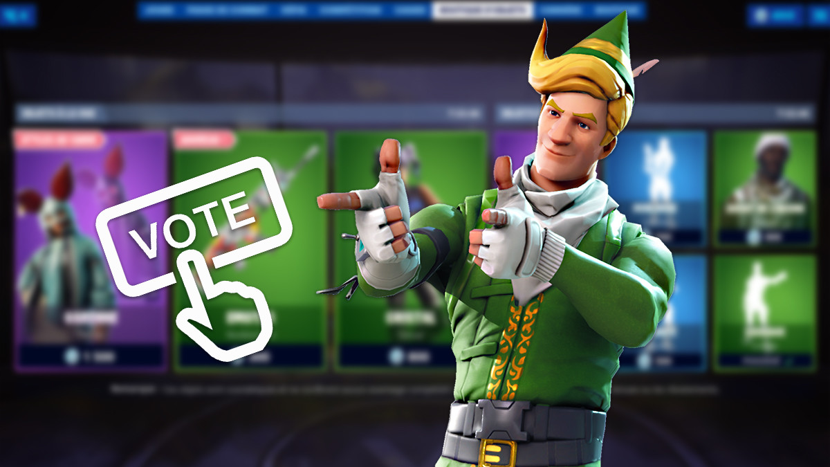 A voting system for the Fortnite shop could be introduced - Millenium