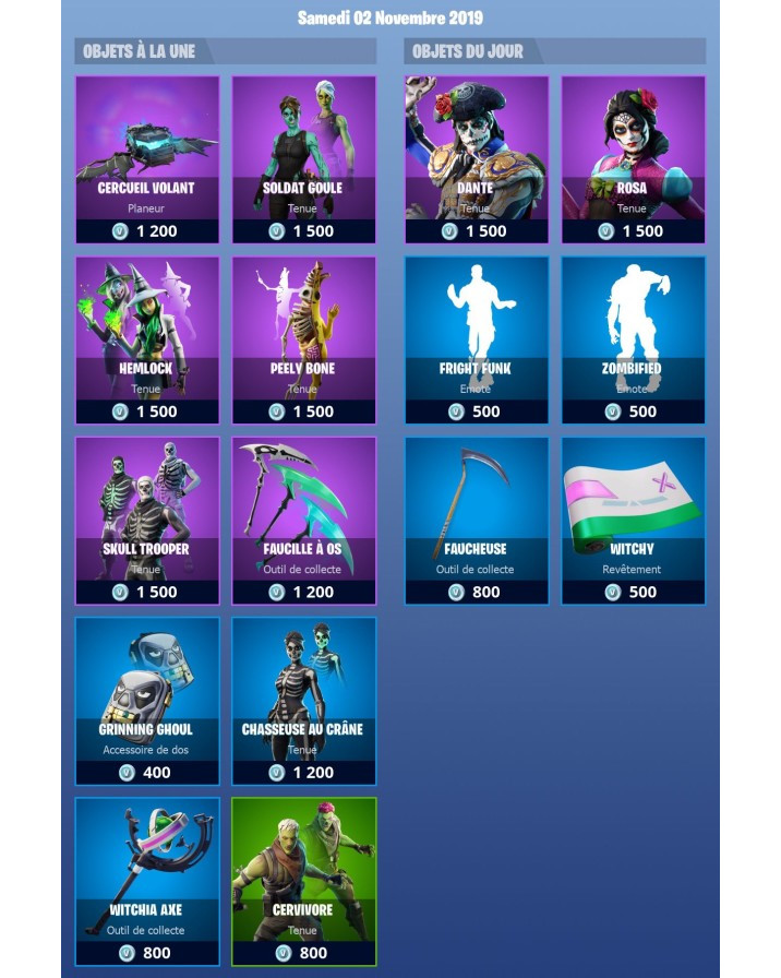 Fortnite Item Shop, November 2: Hemlock outfit is here - Millenium