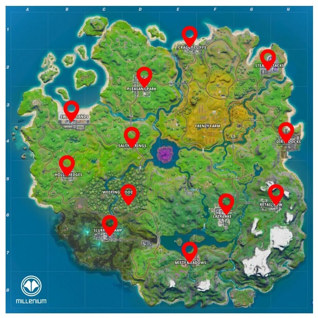 Fortnite Chapter 2 Season 1 The Lowdown Mission: Reboot a teammate ...