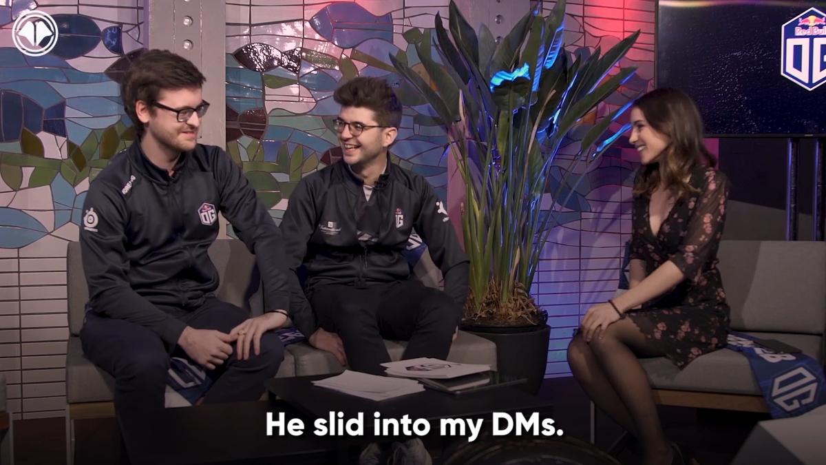 Exclusive: Laure Valée interviews OG Esports' NBK and Ceb - Millenium