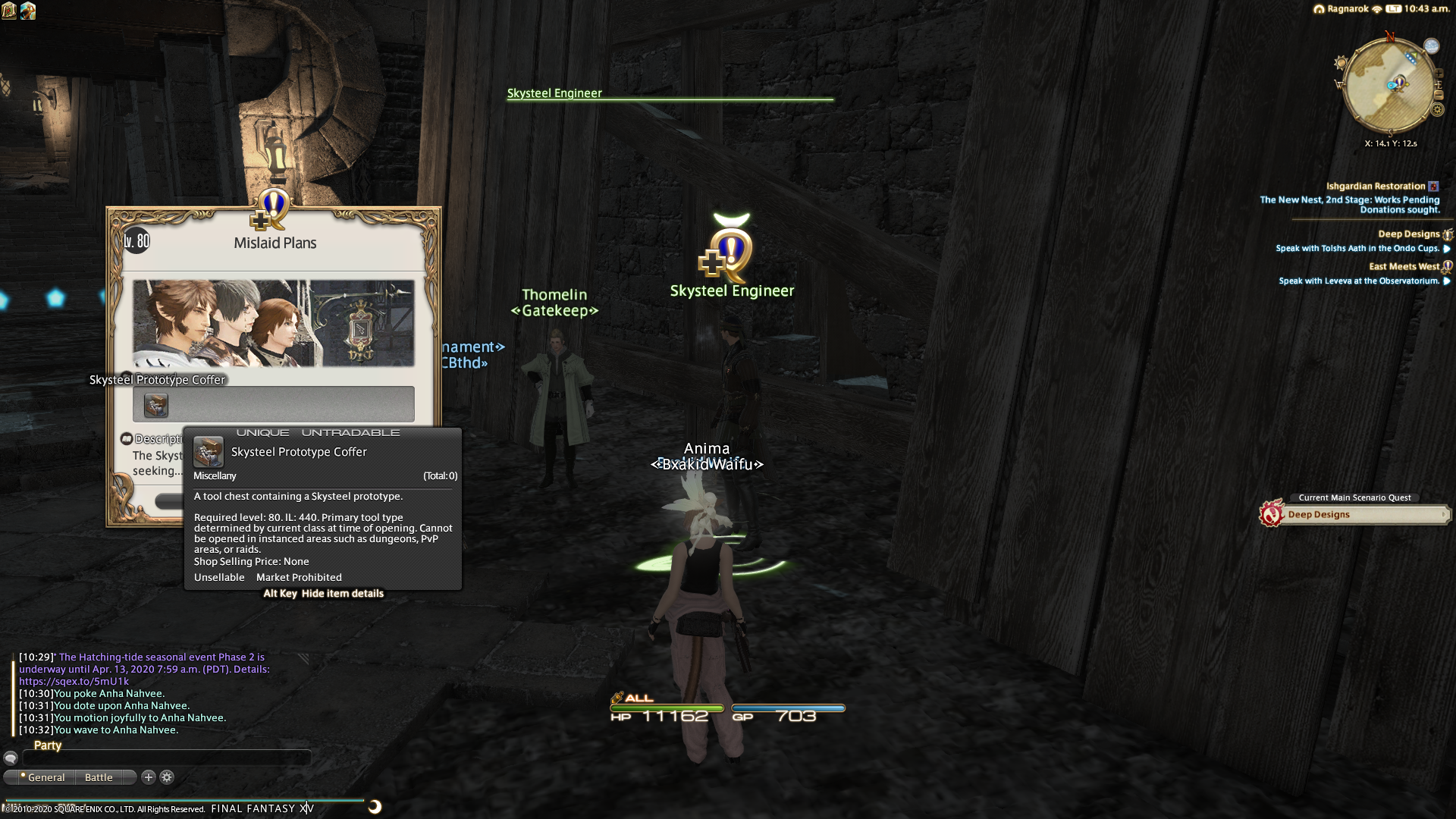 FFXIV Patch 5.25 Skysteel Tools Guide, Oddly Specific Ressources ...
