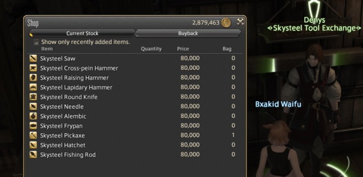 FFXIV Patch 5.25 Skysteel Tools Guide, Oddly Specific Ressources ...