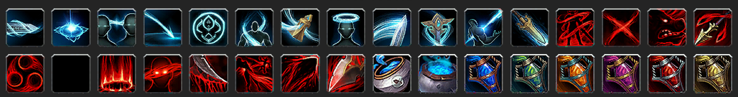 WoW Shadowlands: Icons of dataminated items (Weapons, Armor, Skills ...