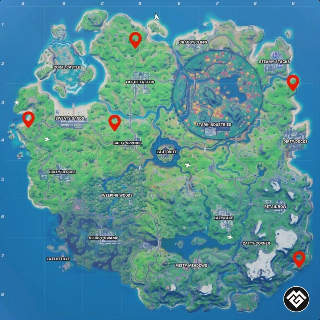 Fortnite Fortnitemares Challenges: Visit Different Witch Shacks - Millenium