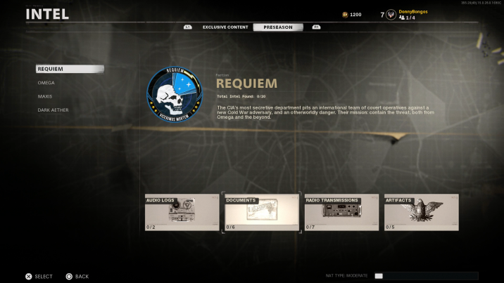 Black Ops Cold War Zombies: Requiem Intel, Where To Find It - Millenium