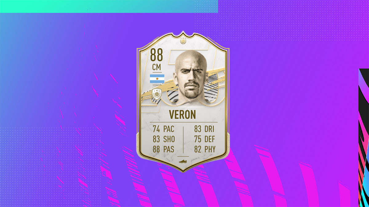 FUT 21: Mid Icon Juan Sebastian Veron SBC Solutions - Millenium