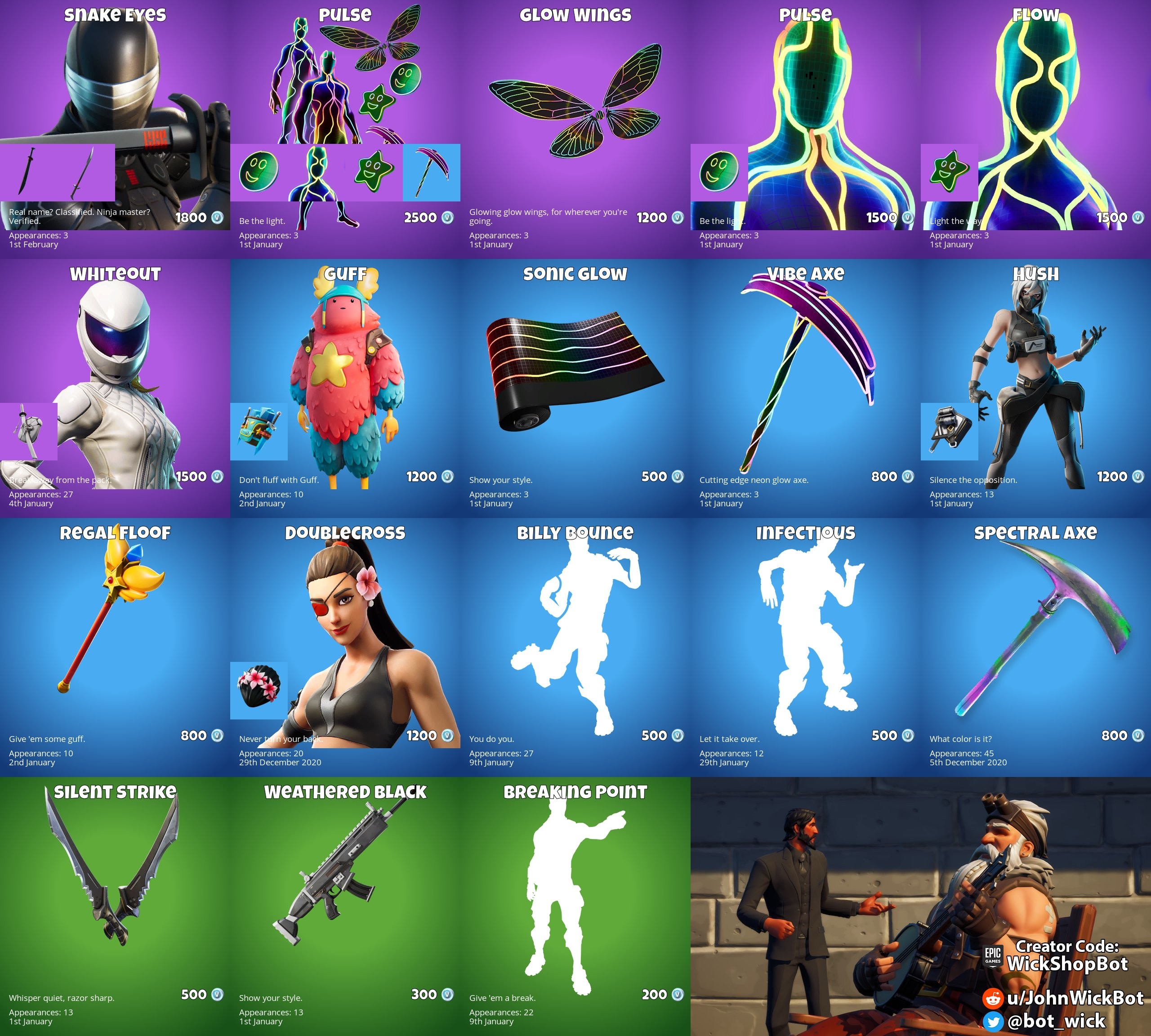 What is in the Fortnite Item Shop today? Snake Eyes makes an appearance ...