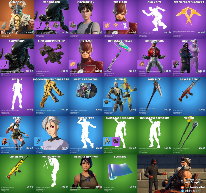 Magnus returns to raise some hell in today's Fortnite Item Shop - Millenium