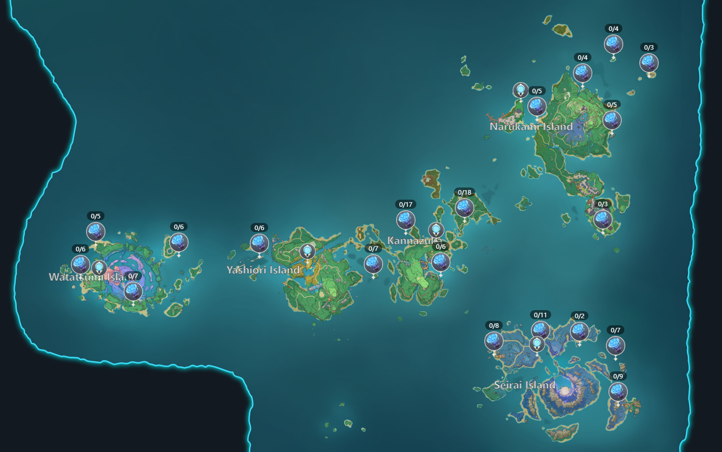 How to farm Sea Ganoderma in Genshin Impact - Millenium