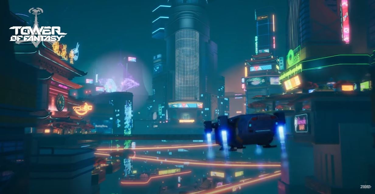 Tower of Fantasy 2.0: the Vera desert and the cyberpunk city of ...
