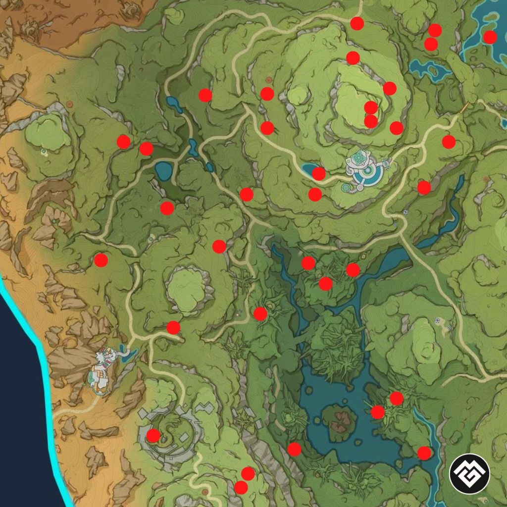 Genshin Impact: where to find all Aranaras in patch 3.0 - Millenium