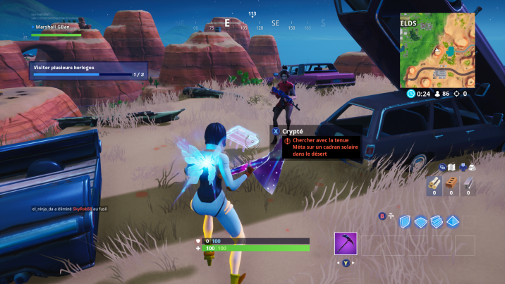 Fortnite: Fortbyte 40, decryption, location, sundial in the desert ...