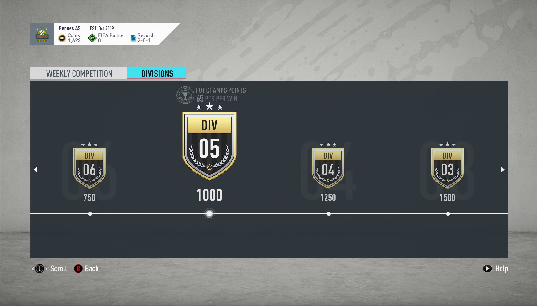 FUT 20: Division Rivals, information and rewards - Millenium