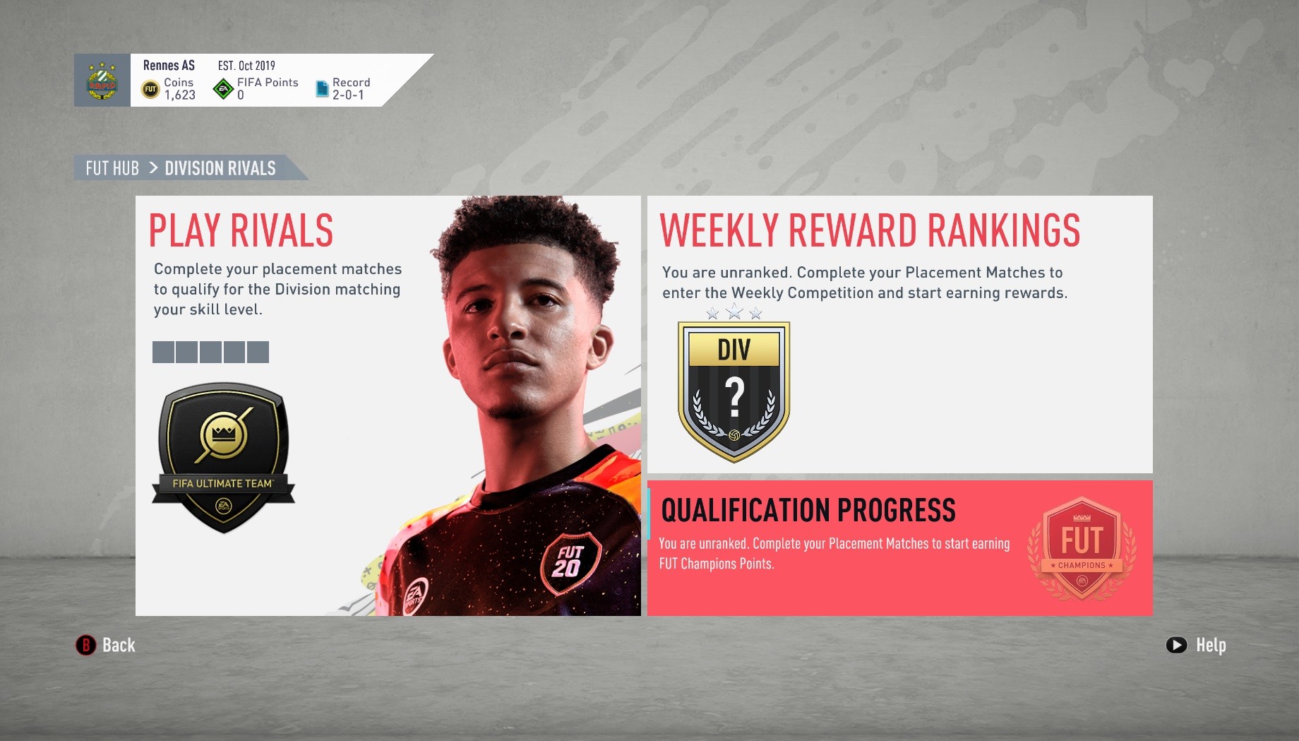 FUT 20: Division Rivals, information and rewards - Millenium