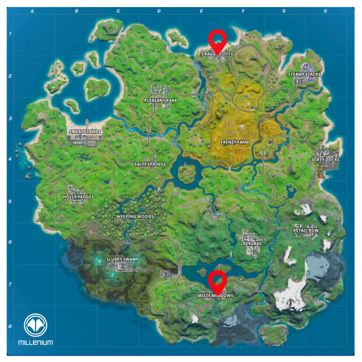 Search chests at Craggy Cliffs or Misty Meadows to complete one of ...