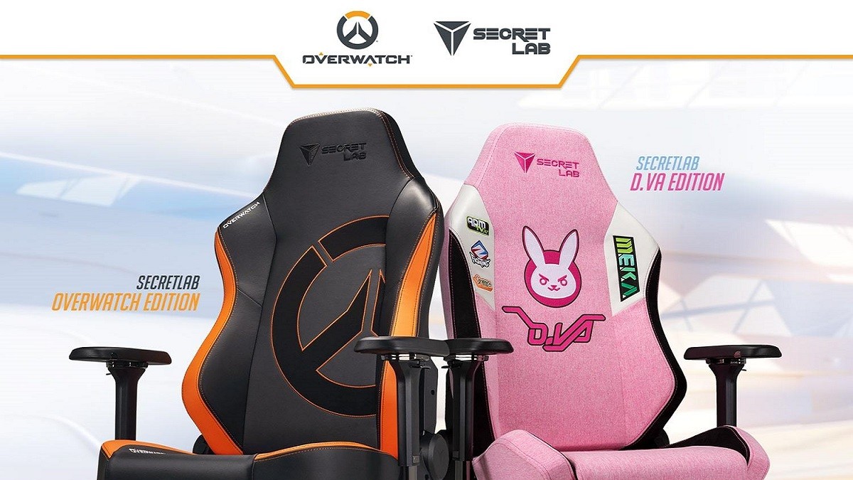 Secretlab x Overwatch — a pair of licensed gaming chairs to be released ...