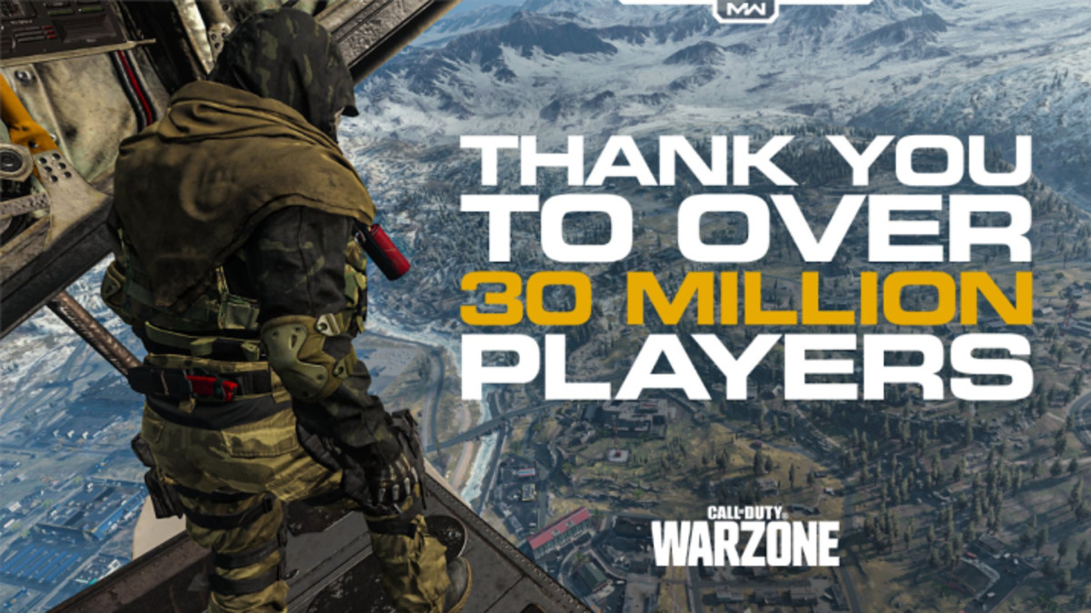 Call of Duty: Warzone: Player Count Surpasses 30 Million - Millenium