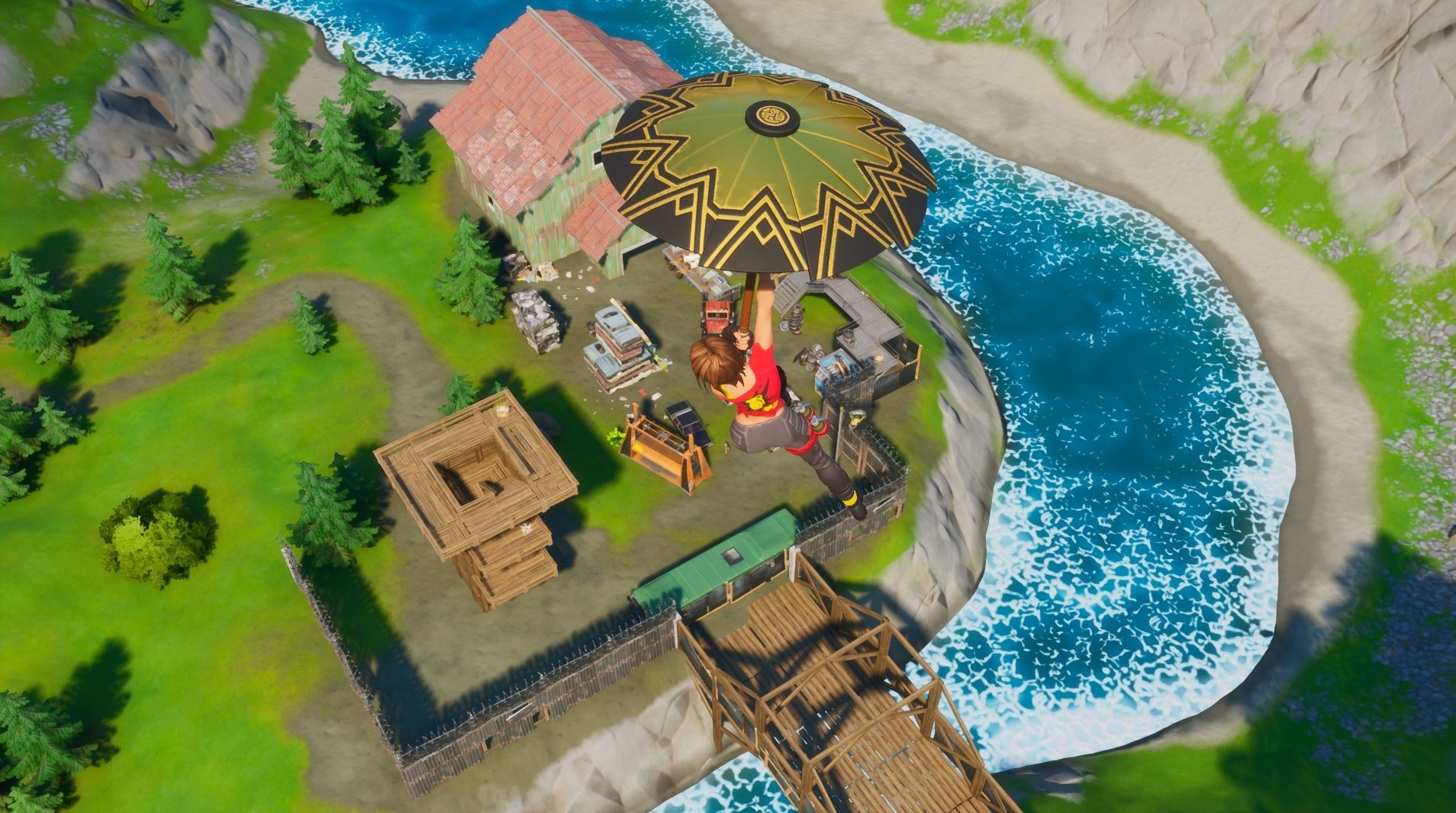 Fortnite Meowscles Mischief: Lake Canoe, Camp Cod, and Rainbow Rentals ...