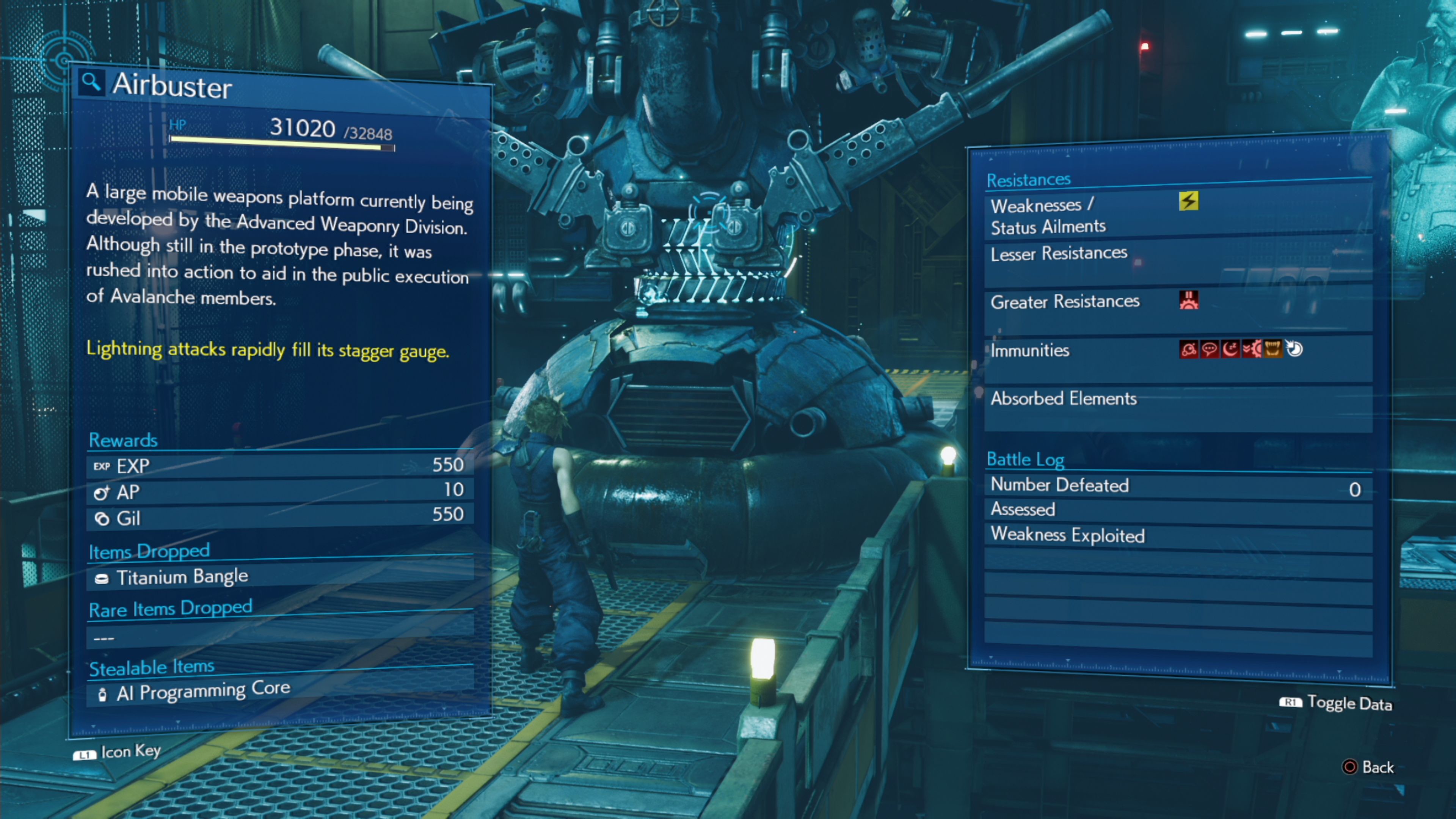 Final Fantasy 7 Remake Chapter 7 Walkthrough: Airbuster Boss Guide ...