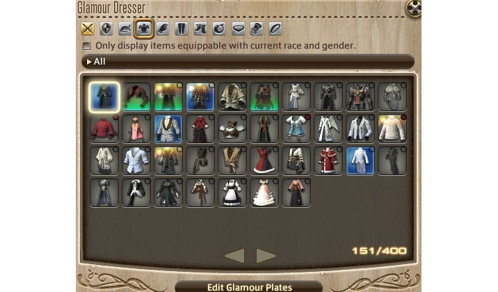 FFXIV: Changing Your look easily using Glamour Plates - Millenium