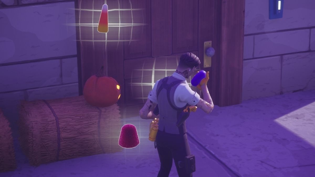 Fortnite Fortnitemares Challenges: Eat Candy - Millenium