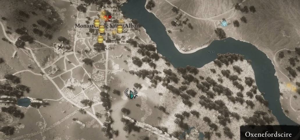 Assassin's Creed Valhalla: Lunden Treasure Hoard Map location and ...