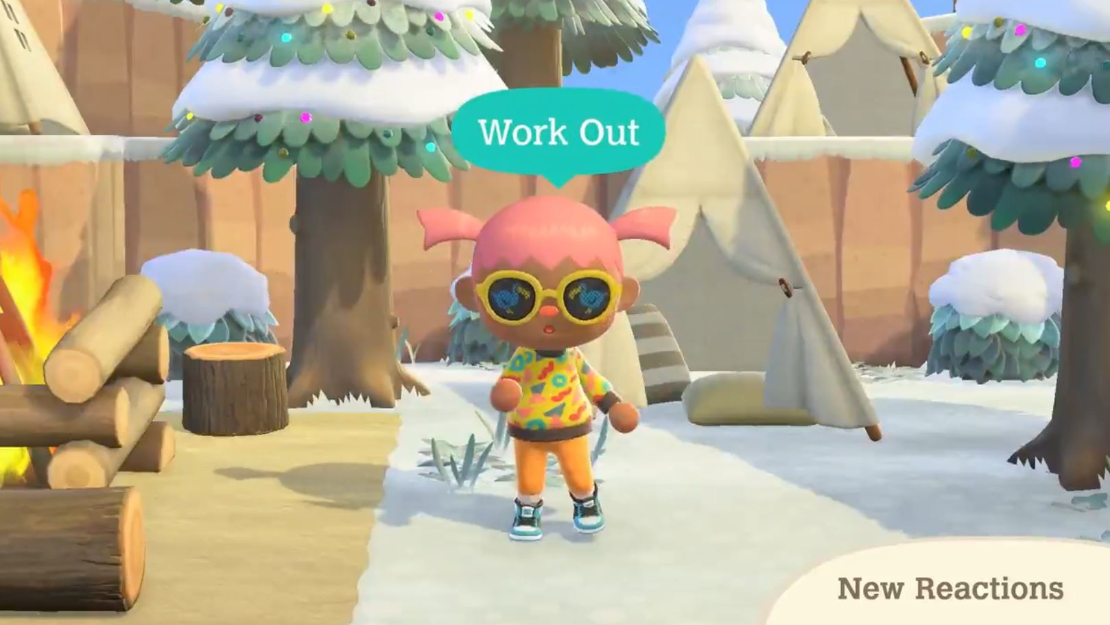 9 new Reactions available in Animal Crossing: New Horizons - Millenium